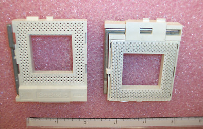 QTY (2) 320 POSITION PGA ZIF SOCKETS FOR INTEL P5 PENTIUM SOCKET 5 ...