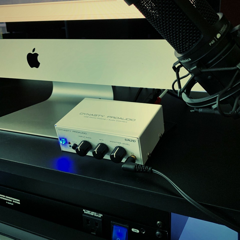 Dynasty ProAudio USB Phono Preamp/Audio Interface A/D RIAA Moving ...