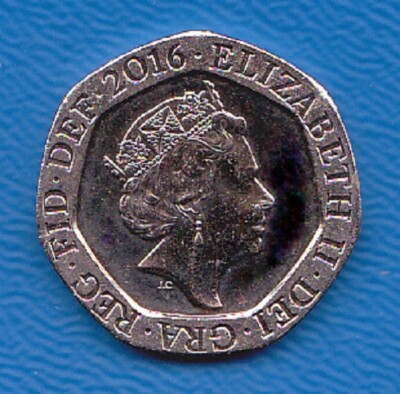 GB 2016 20p Twenty Pence Coin. Very Fine.. A Beauty. | eBay