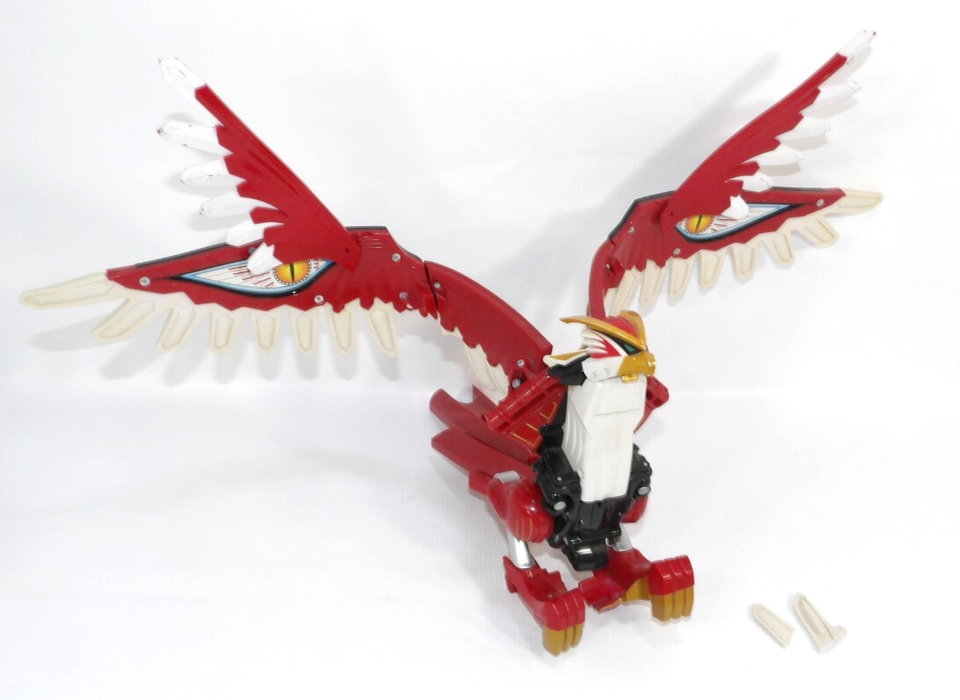 BANDAI Power Rangers Wild Force Gaoranger DX Gao Falcon Megazord WING ...