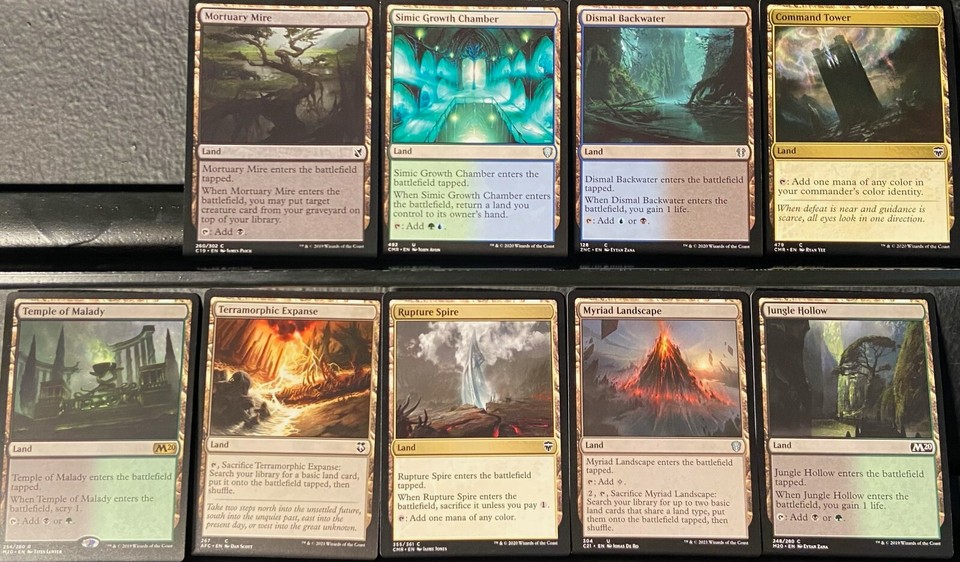 ***Custom Commander Deck*** Yarok the Desecrated - Landfall - EDH Mtg ...