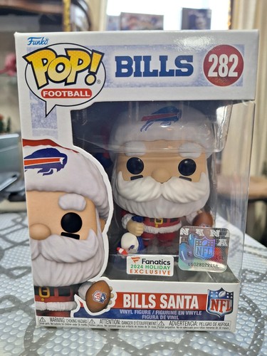 Funko POP! NFL Buffalo Bills 2024 Santa Claus Figure #282 | eBay