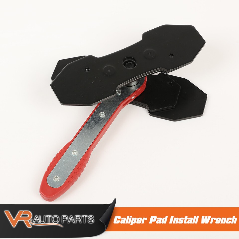 Car 360° Ratcheting Brake Piston Spreader Wrench Caliper Pad Install ...