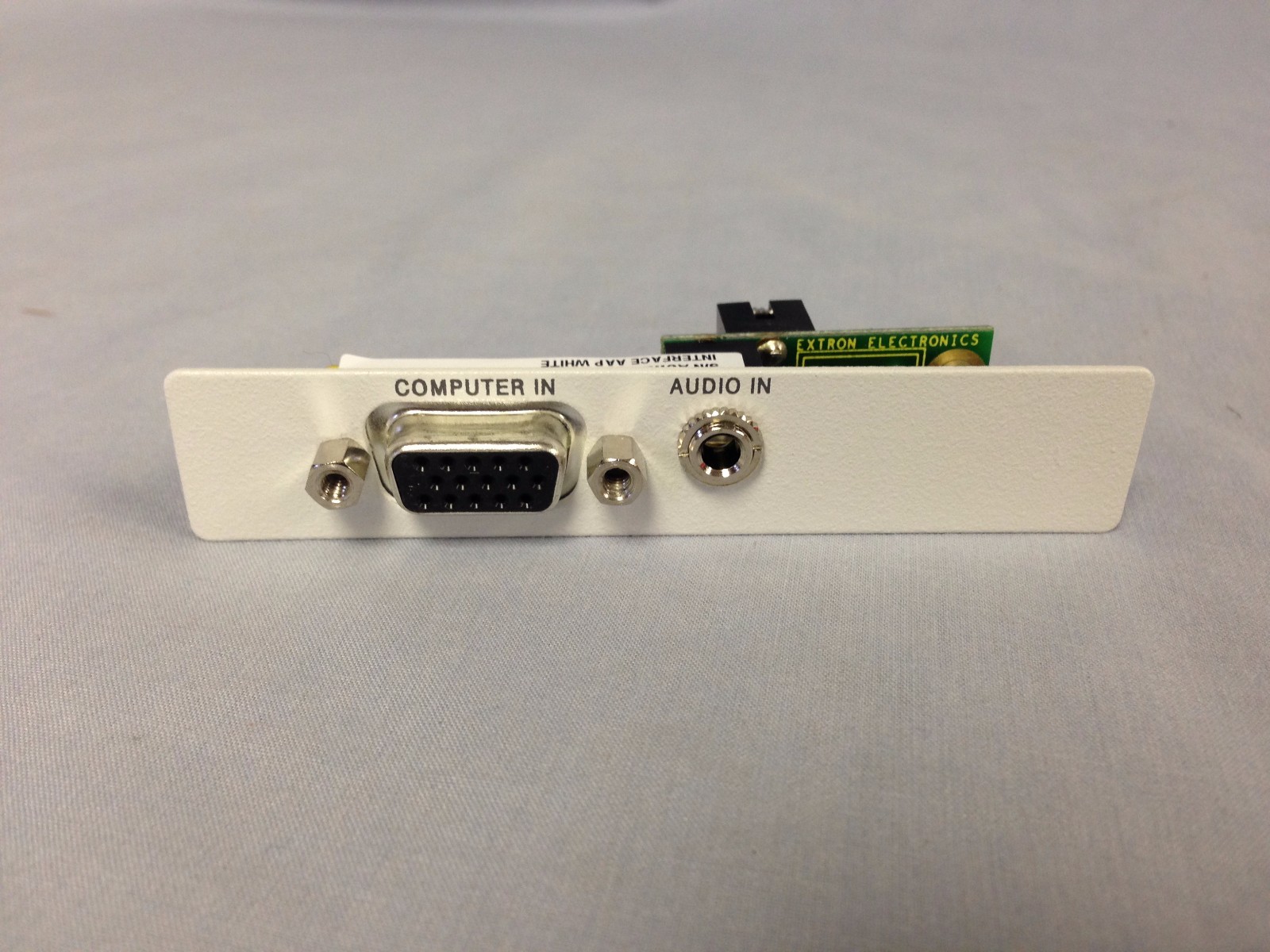 Extron 70-161-21 Single Space AAP - White: Interface Remote Connector ...