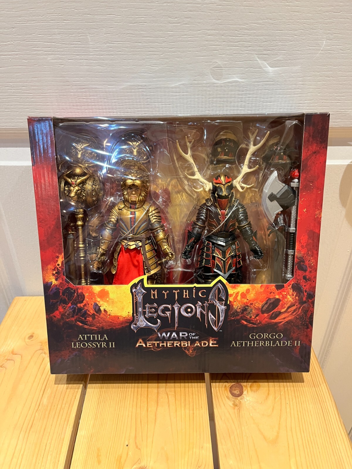 Mythic Legions War of the Aetherblade Gorgo & Attila Leossyr 2 ...