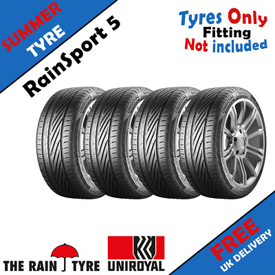 Uniroyal Tyres 255/50/R20 255 50 20 109Y XL FR Rainsport 5 CA 73Db X4 ...