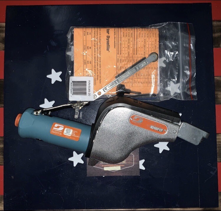 Dynabrade 14000 Dynafile Abrasive Belt Tool 1/8"-1/2" W x 24" L | eBay