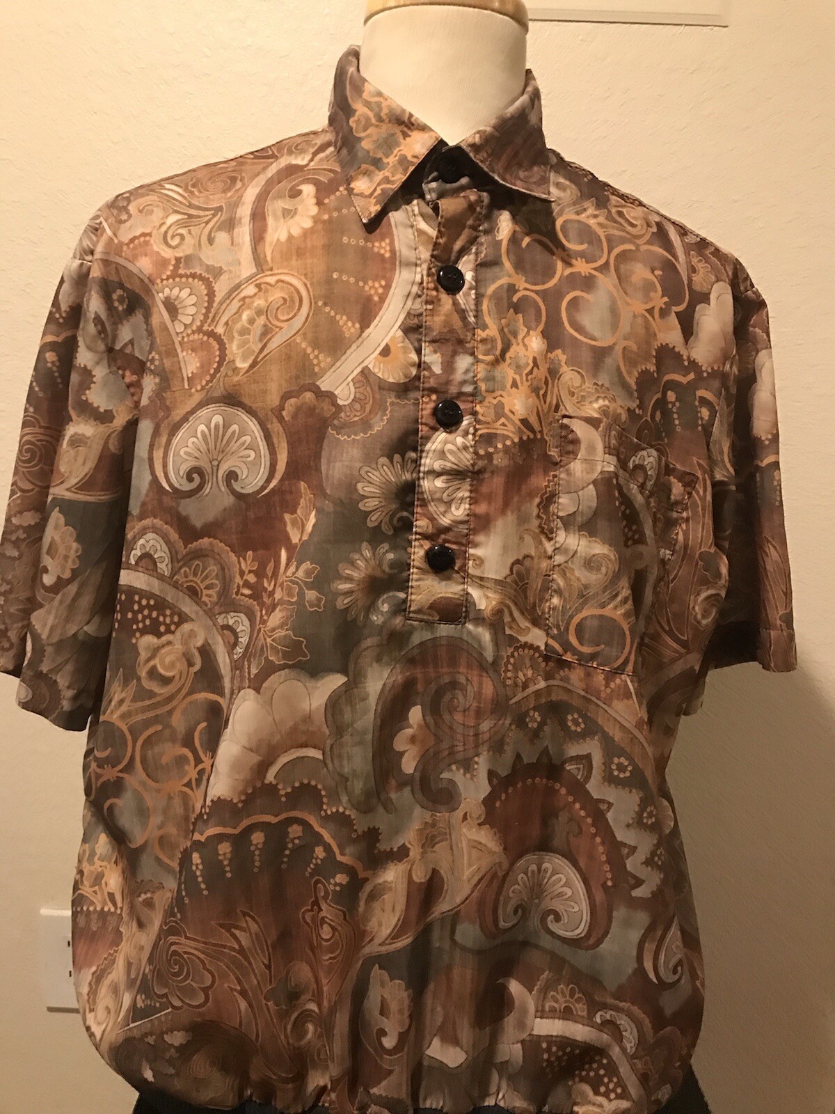 Mens XL Fulton Street Shirt Works shirt - Gem