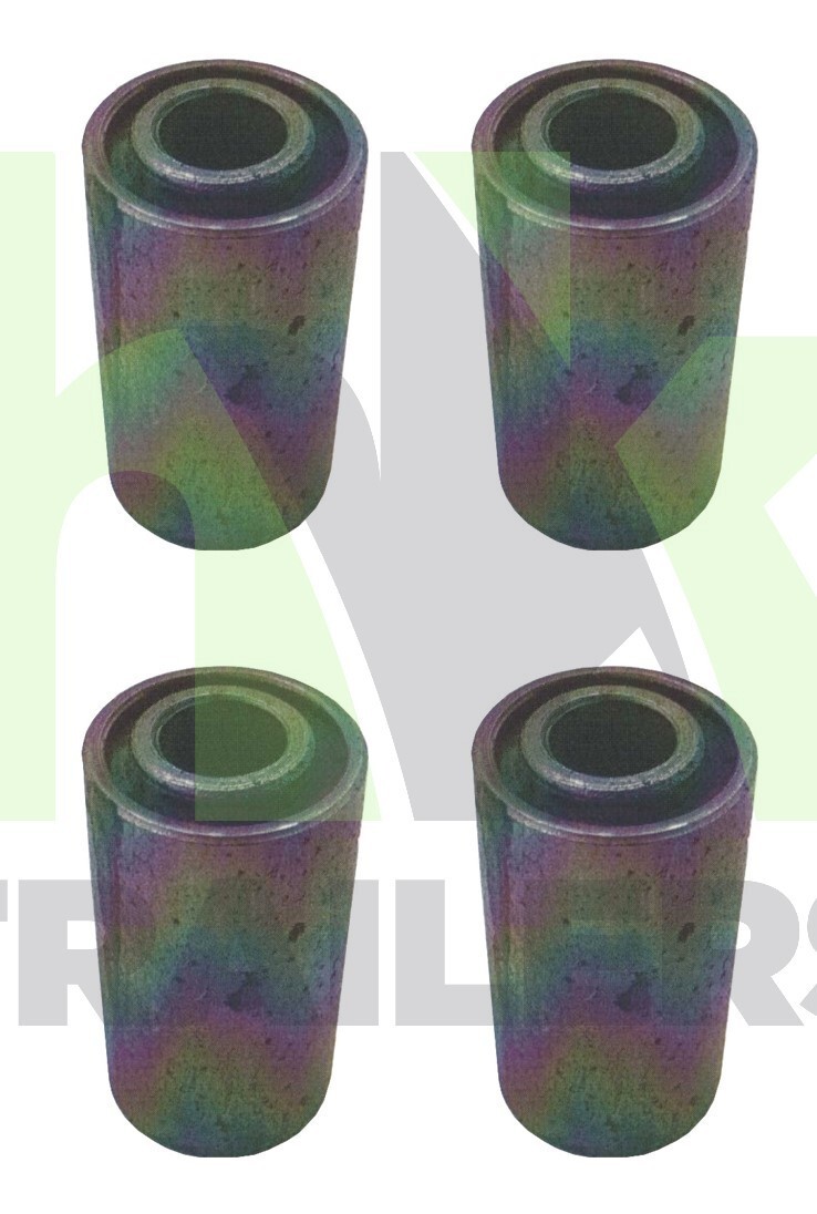 x 4 Ifor Williams Trailer Leaf Spring Eye Bush, P12081, Suspension ...