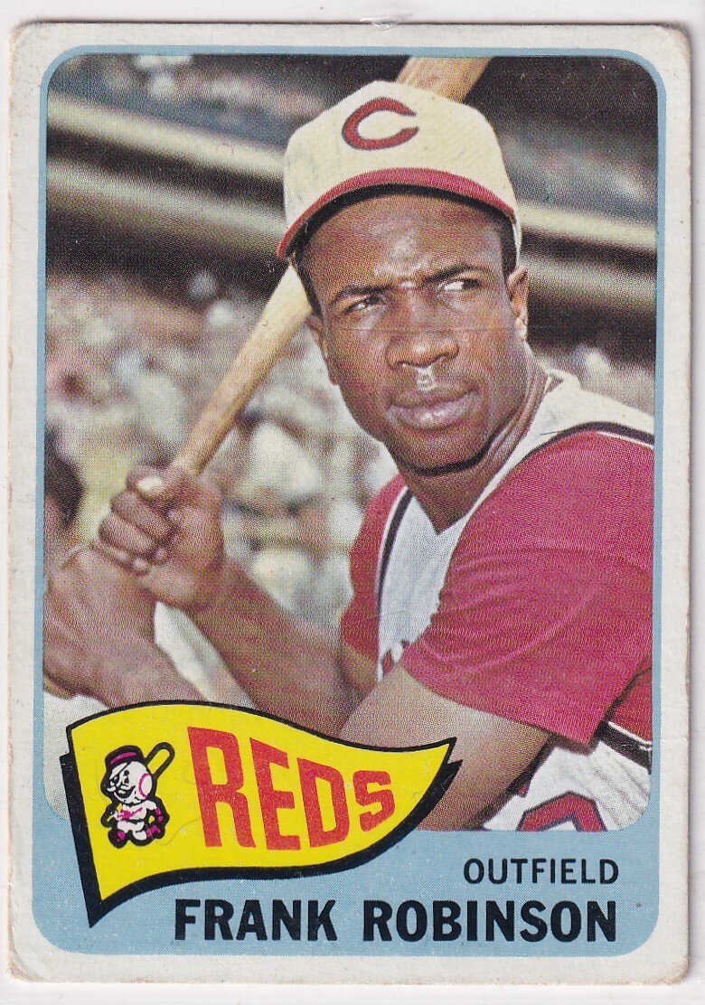 1965 TOPPS 120 FRANK ROBINSON REDS | eBay