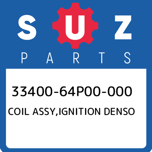 33400-64P00-000 Suzuki Coil assy,ignition denso 3340064P00000, New ...