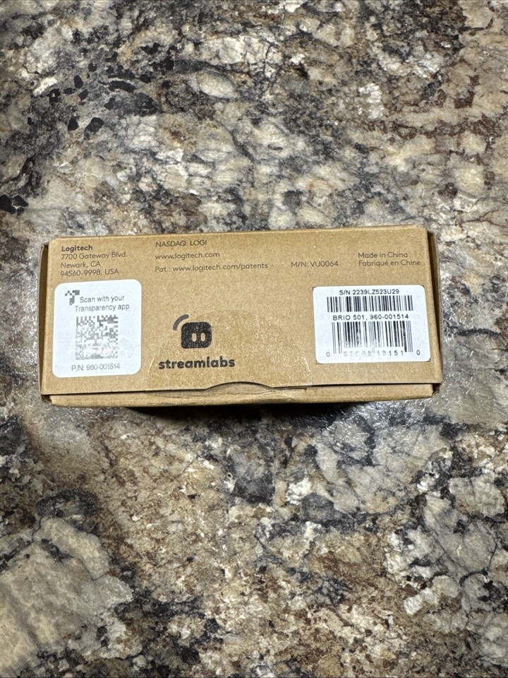 Logitech Brio 501 Full HD Webcam Auto Light Correction USB-C Open Box ...