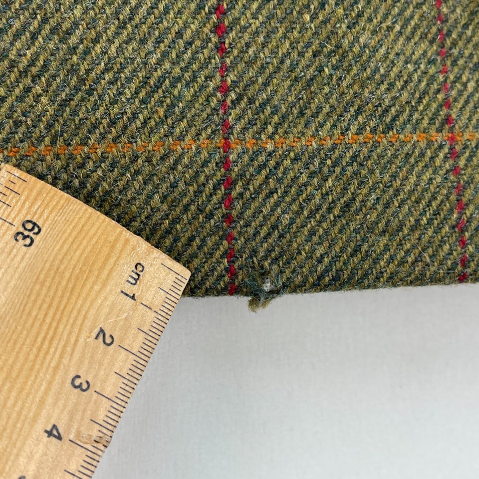 Bob Parratt Tweed Hacking Jacket Mens 48 Green Check Shooting Hunting ...