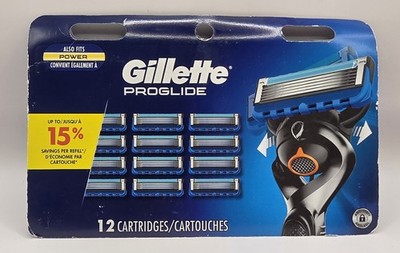 Gillette ProGlide Razor Blades for Men - 12 Refills FREE SHIPPING | eBay