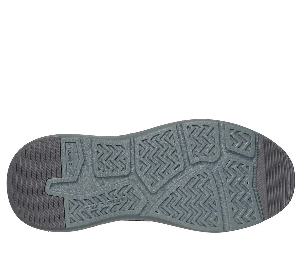 Skechers Parson - Ralven 204804-GRY Men's 11.5 Gray Canvas Slip On ...