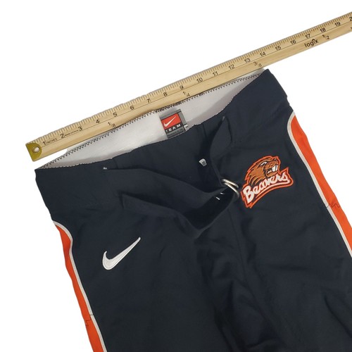 Vintage OREGON STATE BEAVERS Pants Adult 34 Black NIKE Baseball PLAYER ...