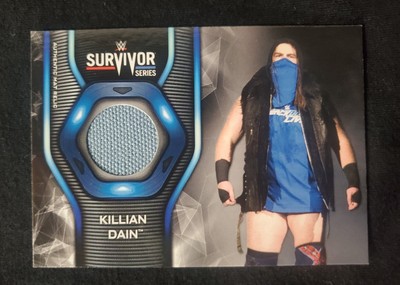 Killian Dain 2019 Topps WWE Smackdown Survivor Series Mat Relic card MR ...