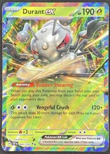 Pokémon Durant ex 004/191 SSP Surging Sparks NM | eBay