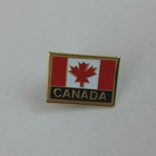 Vintage Canadian Maple Leaf Canada Rectangle .5" Lapel Pin | eBay