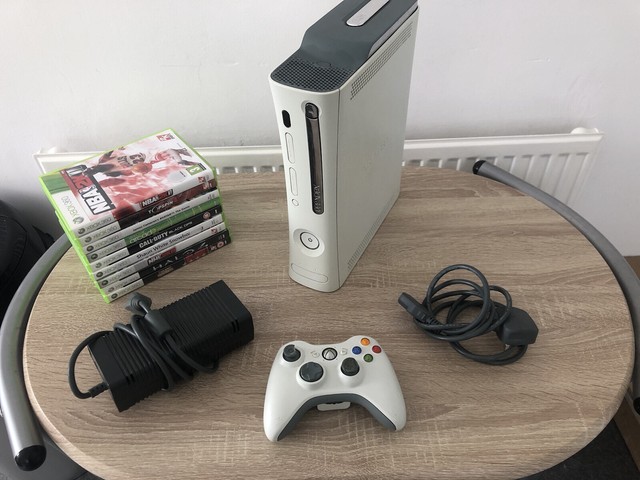 Microsoft Xbox 360 20GB White Console for sale online | eBay