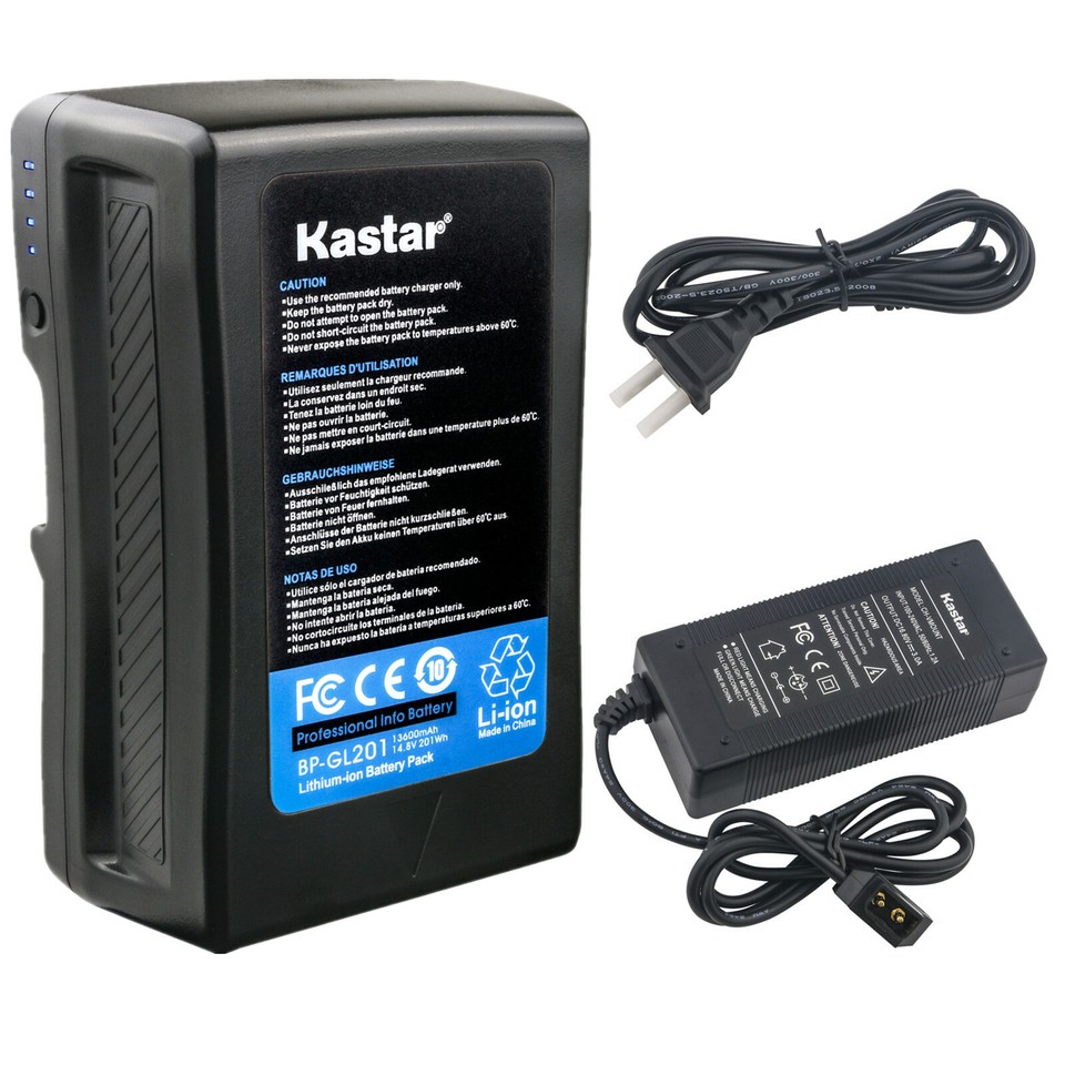 Kastar Battery Charger for Blackmagic Design URSA 4K v1 Digital Cinema ...