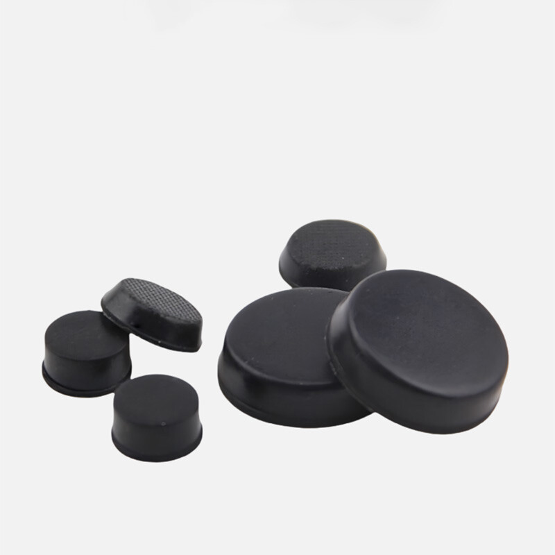 Self Adhesive Rubber Feet Black Bumper Stops Dampening Door Buffer Pads ...