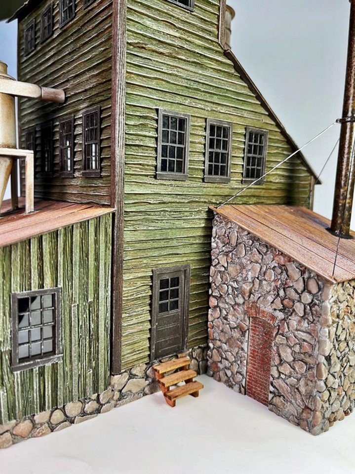 ARMSTRONG BARREL & BOX COMPANY O On30 Model Railroad Structure Unptd ...