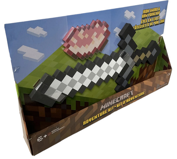 Minecraft Iron Sword Foam