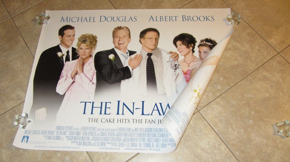 THE IN LAWS movie poster MICHAEL DOUGLAS poster, RYAN REYNOLDS poster ...