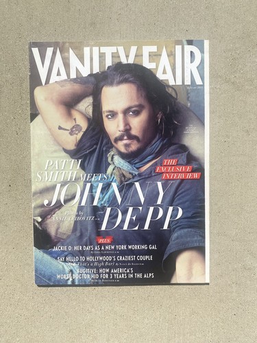 JOHNNY DEPP FOR VANITY FAIR Magazine Photos By Annie Leibovitz 2011 | eBay