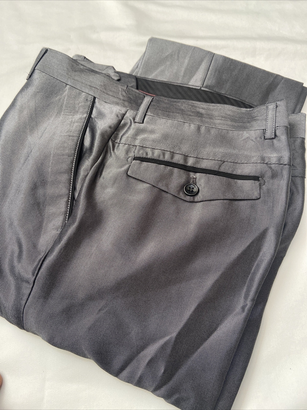 Mens Marc Darcy Grey Trousers 30R Polyster/viscose Style Robson | eBay UK