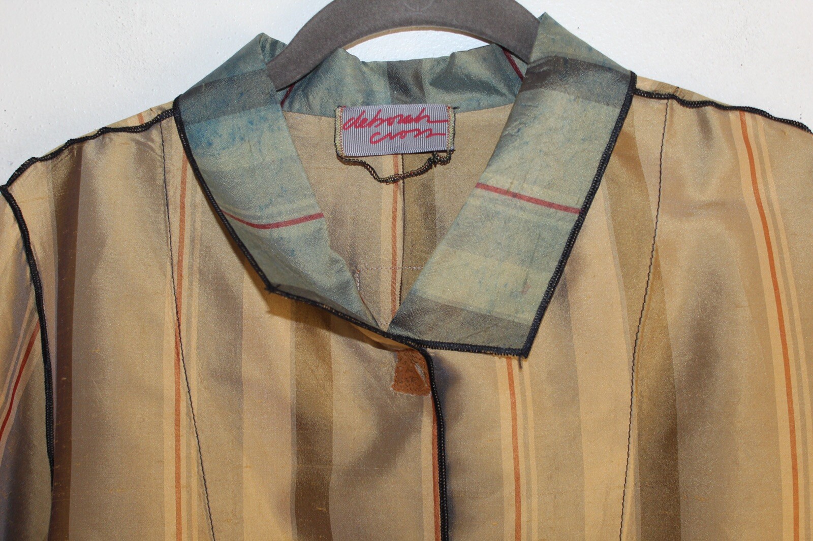 Deborah Cross S M Gold Fine Incredible Silk Dyed Hand… - Gem