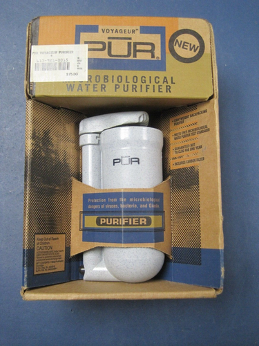 PUR Voyageur Microbiological Water Purifier New in Box Complete ...