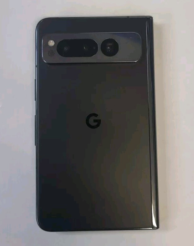 As is Google Pixel Fold 256gb Black Unlocked Damaged Inner LCD Display ...