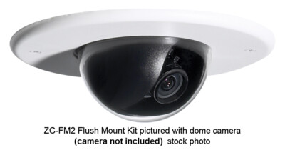New • ZC-FM2 Flush Mount Kit • for ZC Series Dome Cameras | eBay