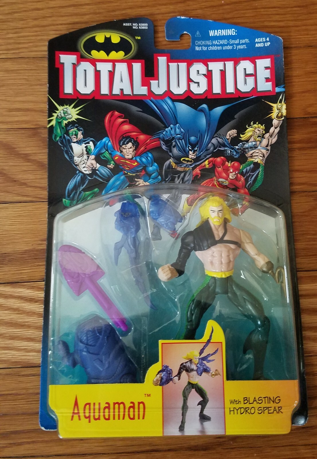 TOTAL JUSTICE DC Aquaman Action Figure 1996 Kenner | eBay