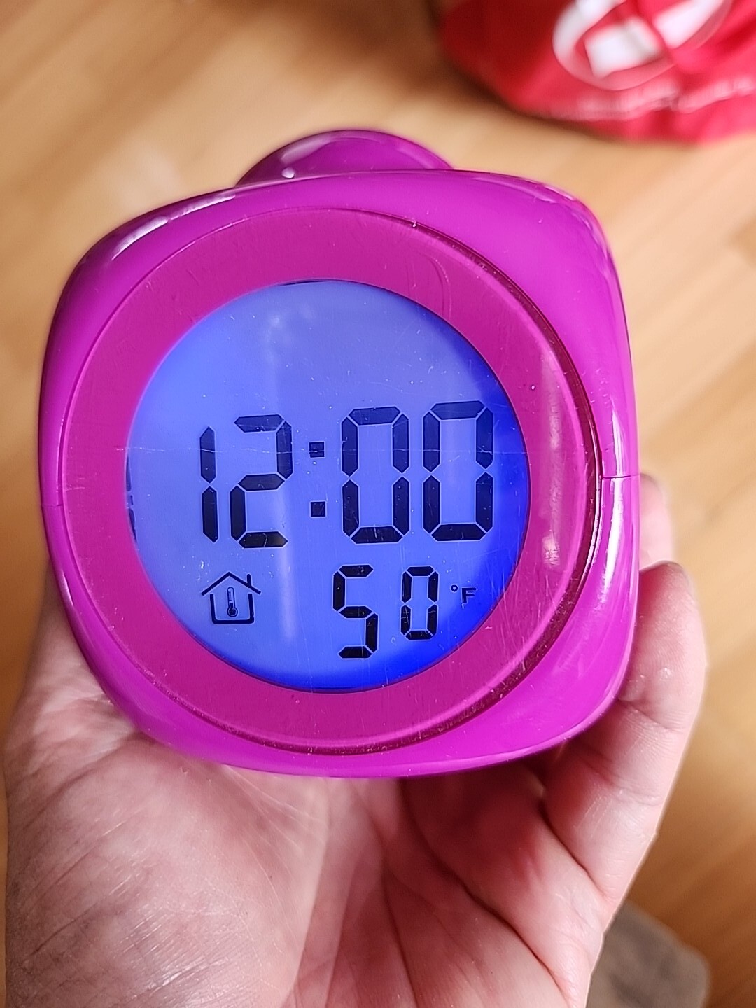 Smiggle Pink Digital Clock With Light Projector and talks | eBay Australia
