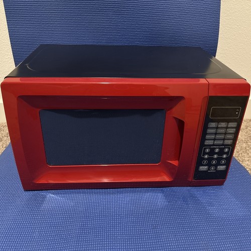 Walmart 700W Countertop Microwave Oven - Red 839724013276| eBay