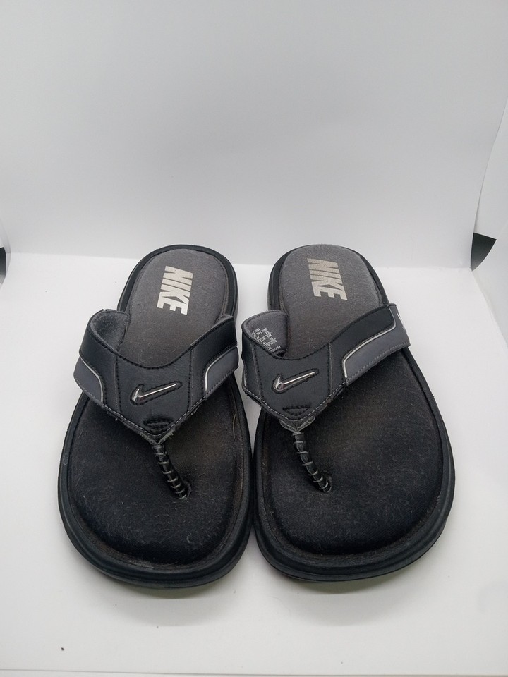 Men's NIKE COMFORT Thong Flip Flops Size 8 Sandals Slippers 431880 001 ...