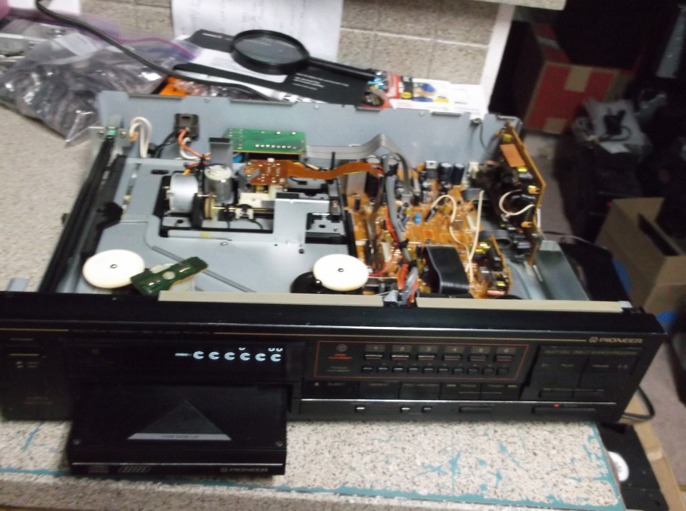 Refurbished 1986 Pioneer PD-M670B 6 Disc CD Player With 6 CD Holder ...