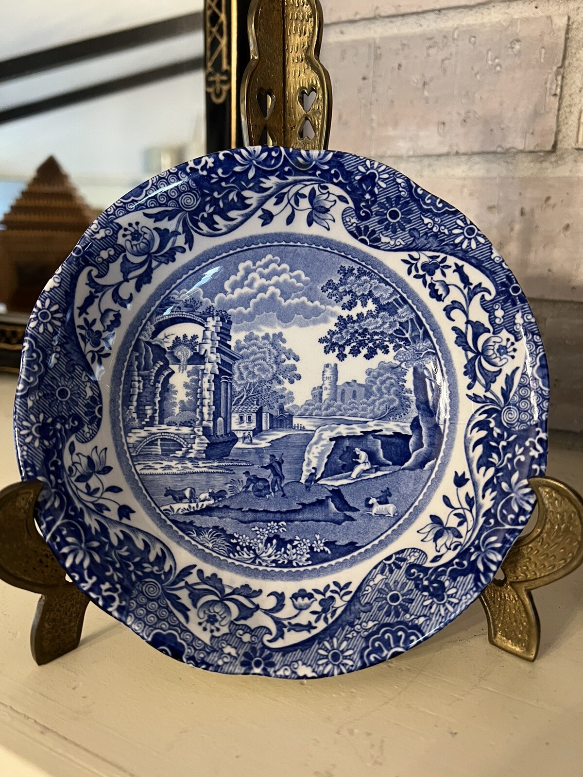 Vintage Spode Round Dessert Bowl 6 3/8” Italian Spode Design C.1816 ...