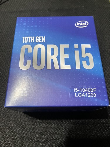 Intel Core i5-10400F Processor (4.3 GHz, 6 Cores, Socket LGA1200, Box ...