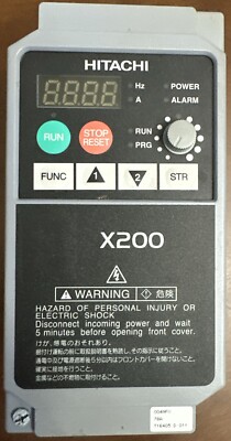 Hitachi X200-004NFU 240V VFD Variable Frequency Drive | eBay