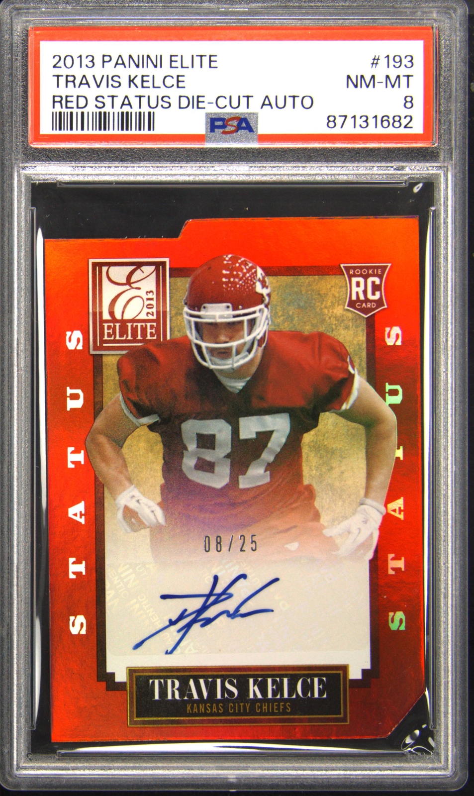 Travis Kelce Autographed Memorabilia | Signed Photo, Jersey ...