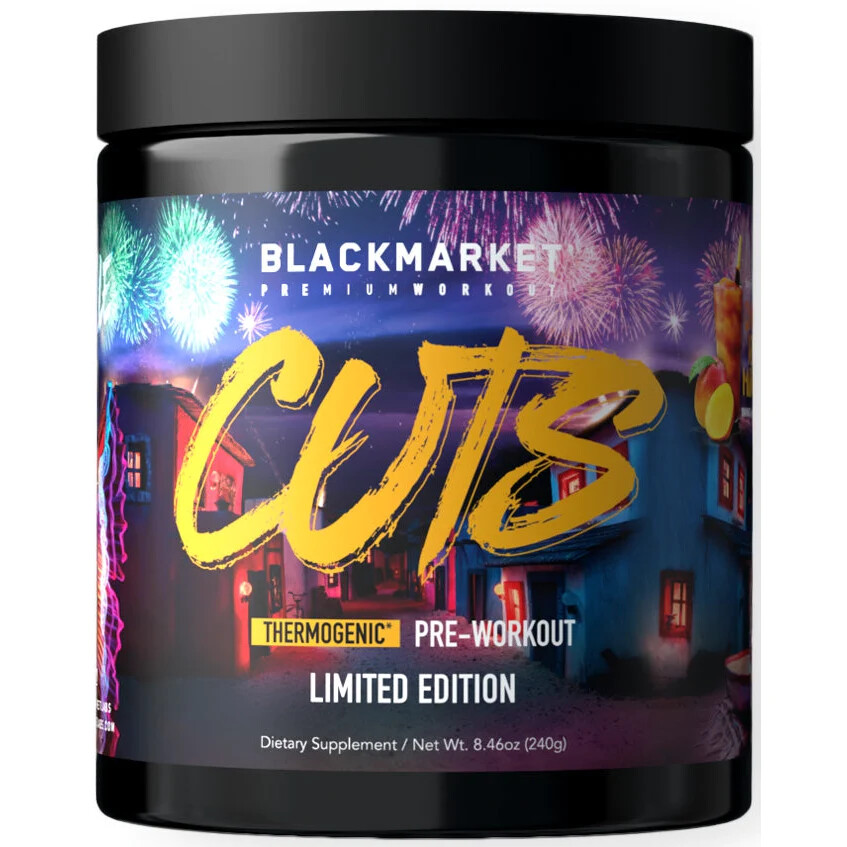 BlackMarket Adrenolyn Cuts Pre-Workout Thermogenic Fat Burner 30 ...
