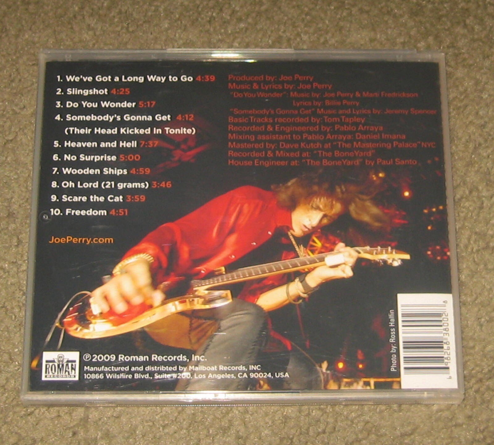 Joe Perry - Have Guitar, Will Travel (CD, 2009, Roman Records ...