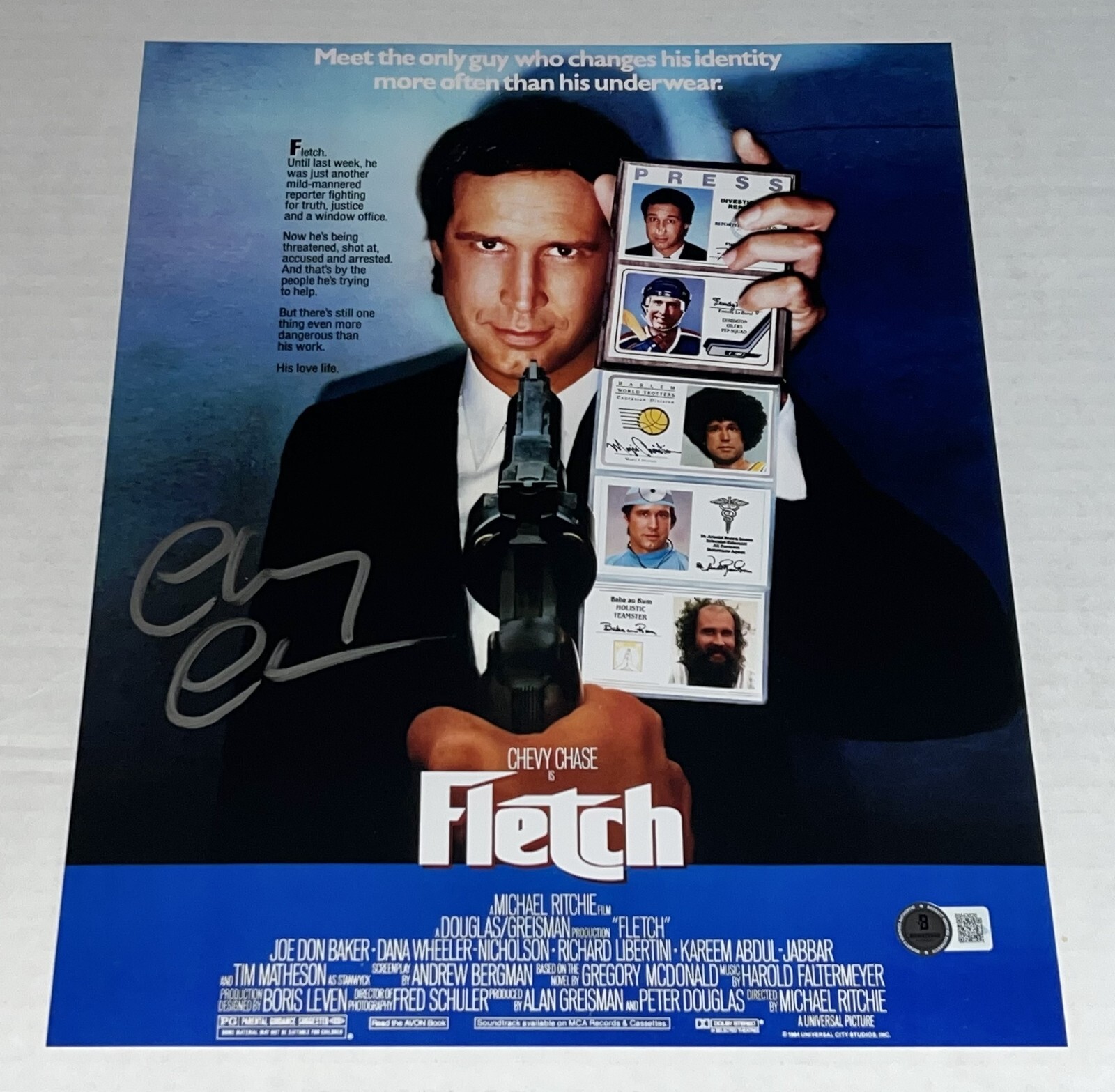 Chevy Chase signed Fletch 11x14 photo autographed Irwin Fletcher ...