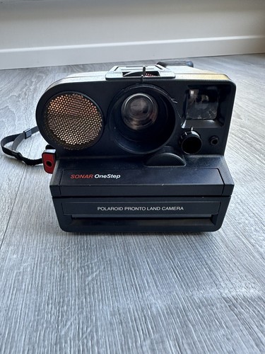 Vintage Polaroid Pronto Land Camera Sonar OneStep Untested | eBay