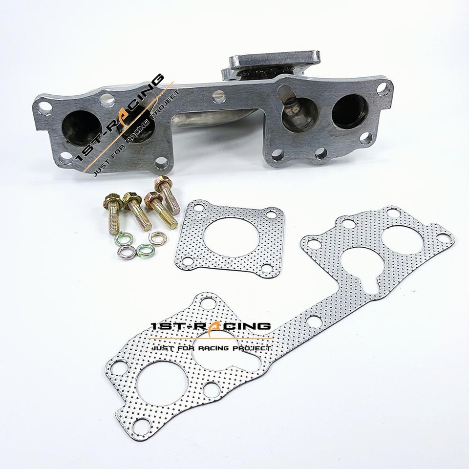 85-87 Toyota Pickup 4Runner 22R-TE 2.4L Turbo Exhaust Manifold Header ...