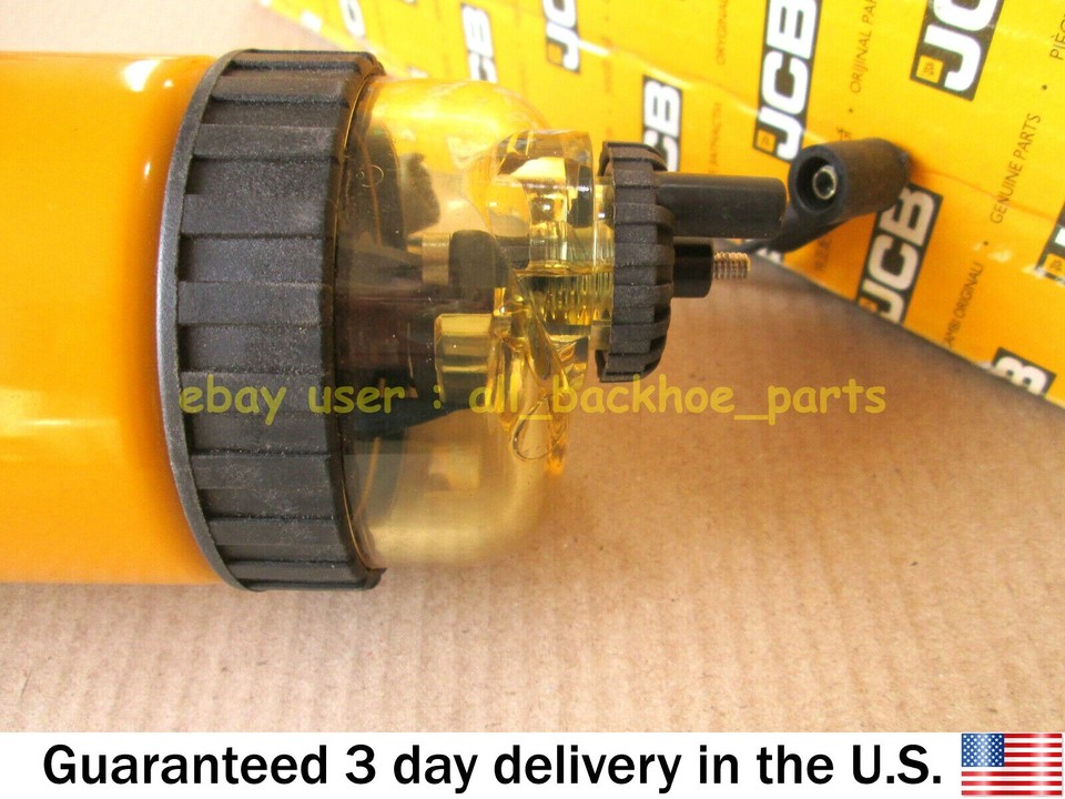 JCB BACKHOE - GENUINE JCB FUEL FILTER ASSEMBLY - 30 (PART# 320/A7088 ...